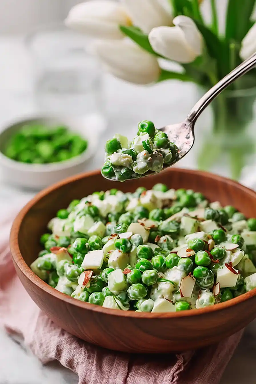 Easy Cold Pea Salad