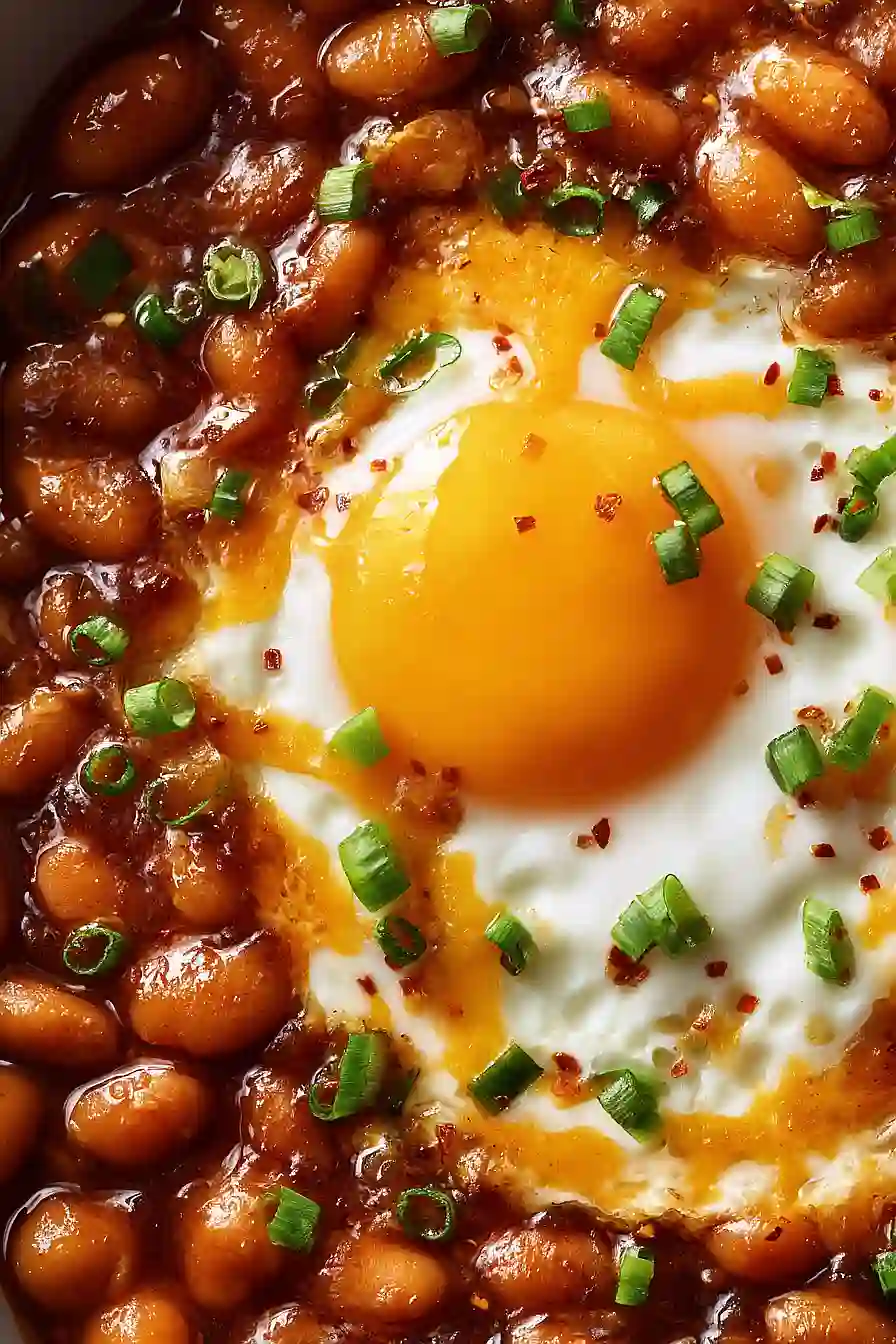 Irresistible Egg and Baked Beans