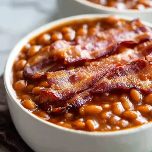 Homemade Canned Baked Beans