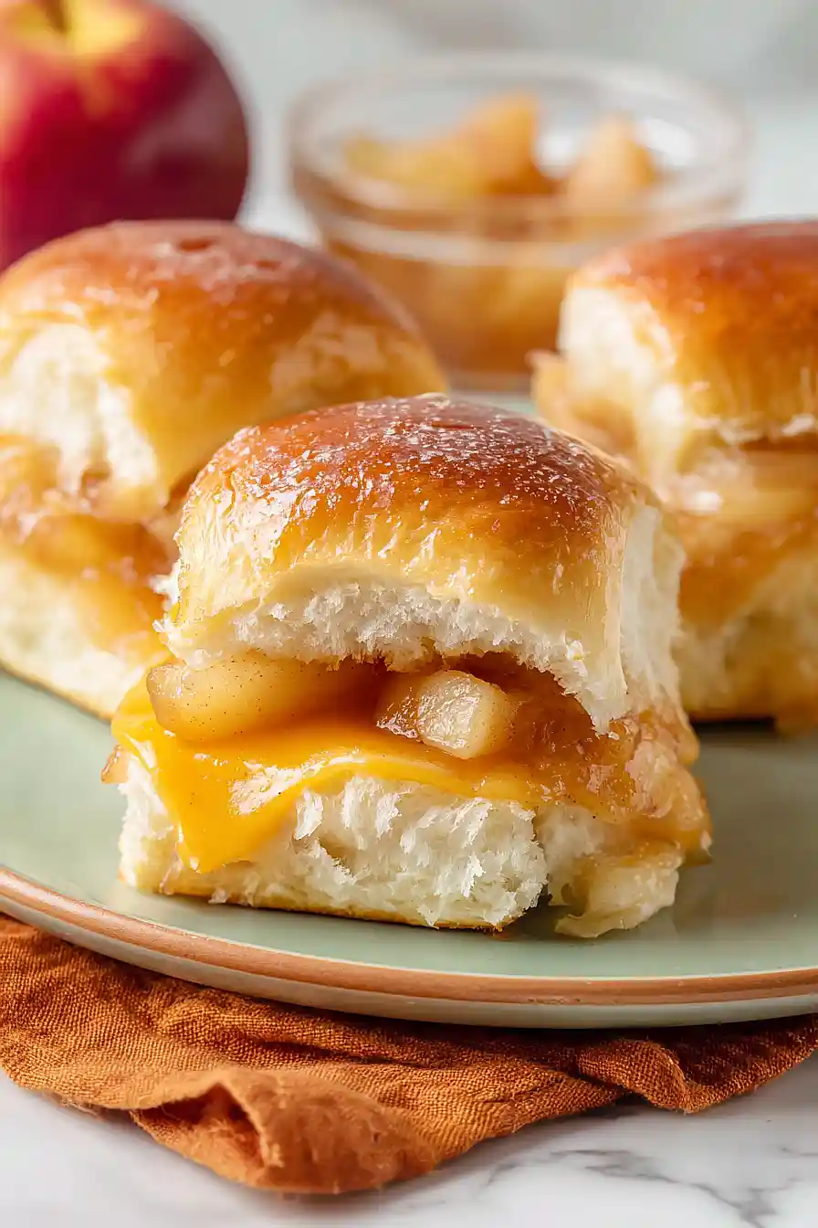 Sweet Apple Hawaiian Roll Sliders