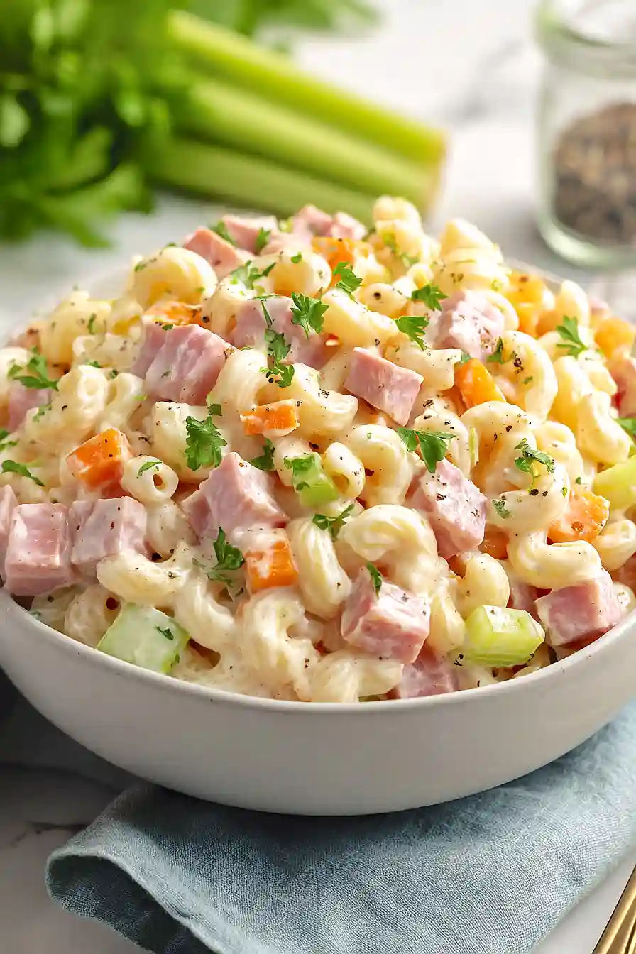 Tagmacaroni Salad With Ham