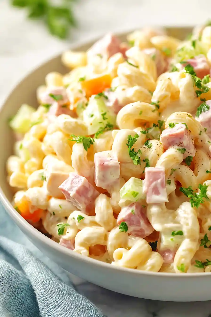 Tagmacaroni Salad With Ham